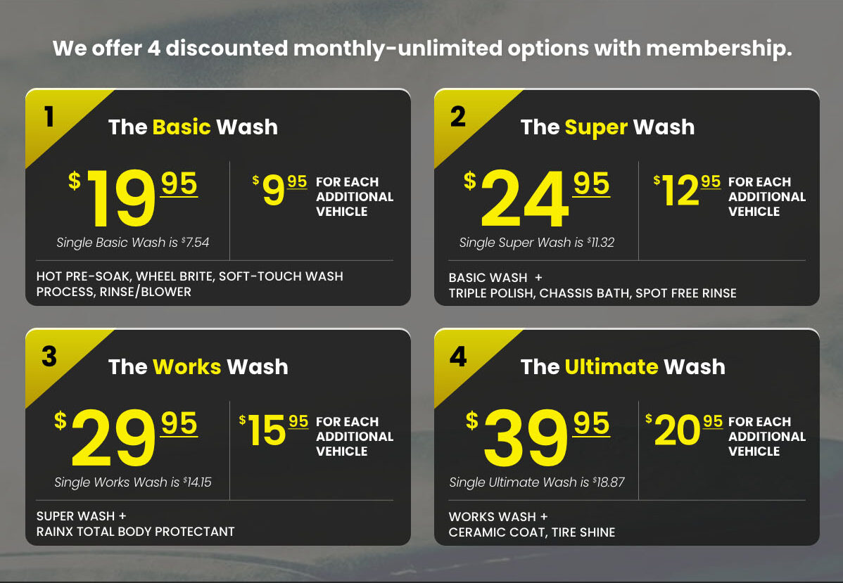 Carwash Wash Club - Quik Quality Car Wash